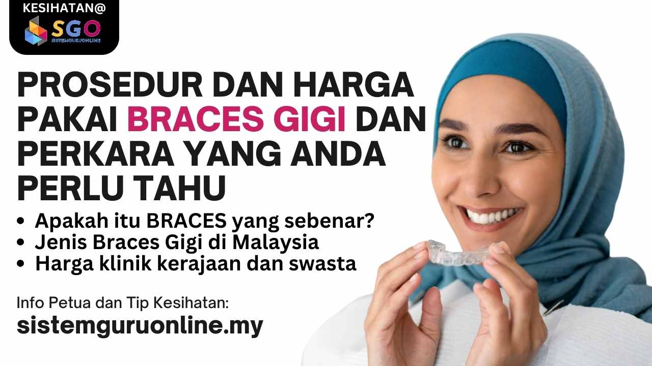 Prosedur Dan Harga Pakai Braces Gigi Dan Perkara Yang Anda Perlu Tahu