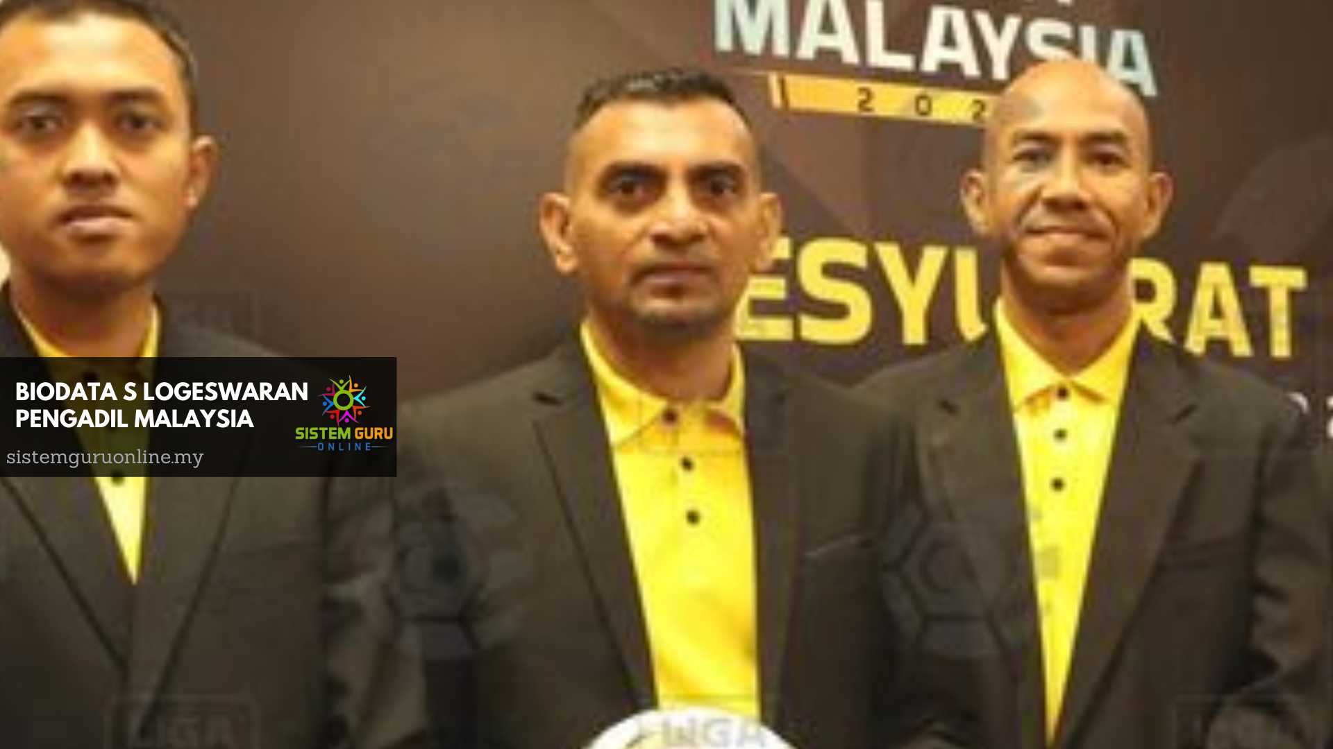 Biodata S Logeswaran Pengadil Kontroversi Final Piala Malaysia 2023