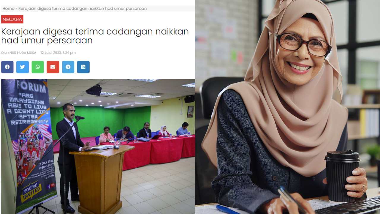 Cadangan Menaikkan Had Umur 70 Tahun Bersara Kakitangan Kerajaan