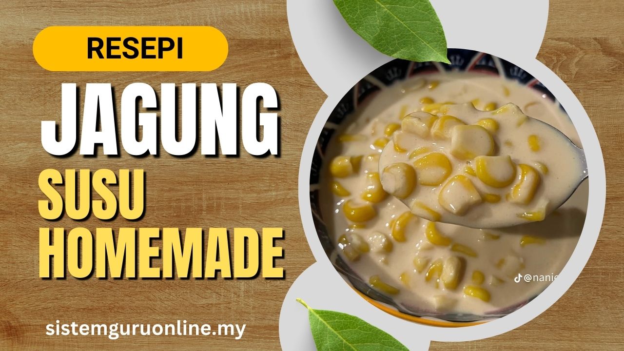 Cara Buat Dan Resepi Susu Jagung Homemade