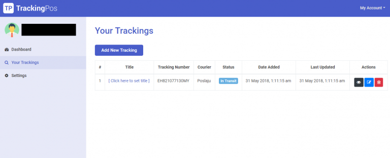 Trackingpos Live Notifications Tracker : Trace Pergerakan Parcel Secara ...