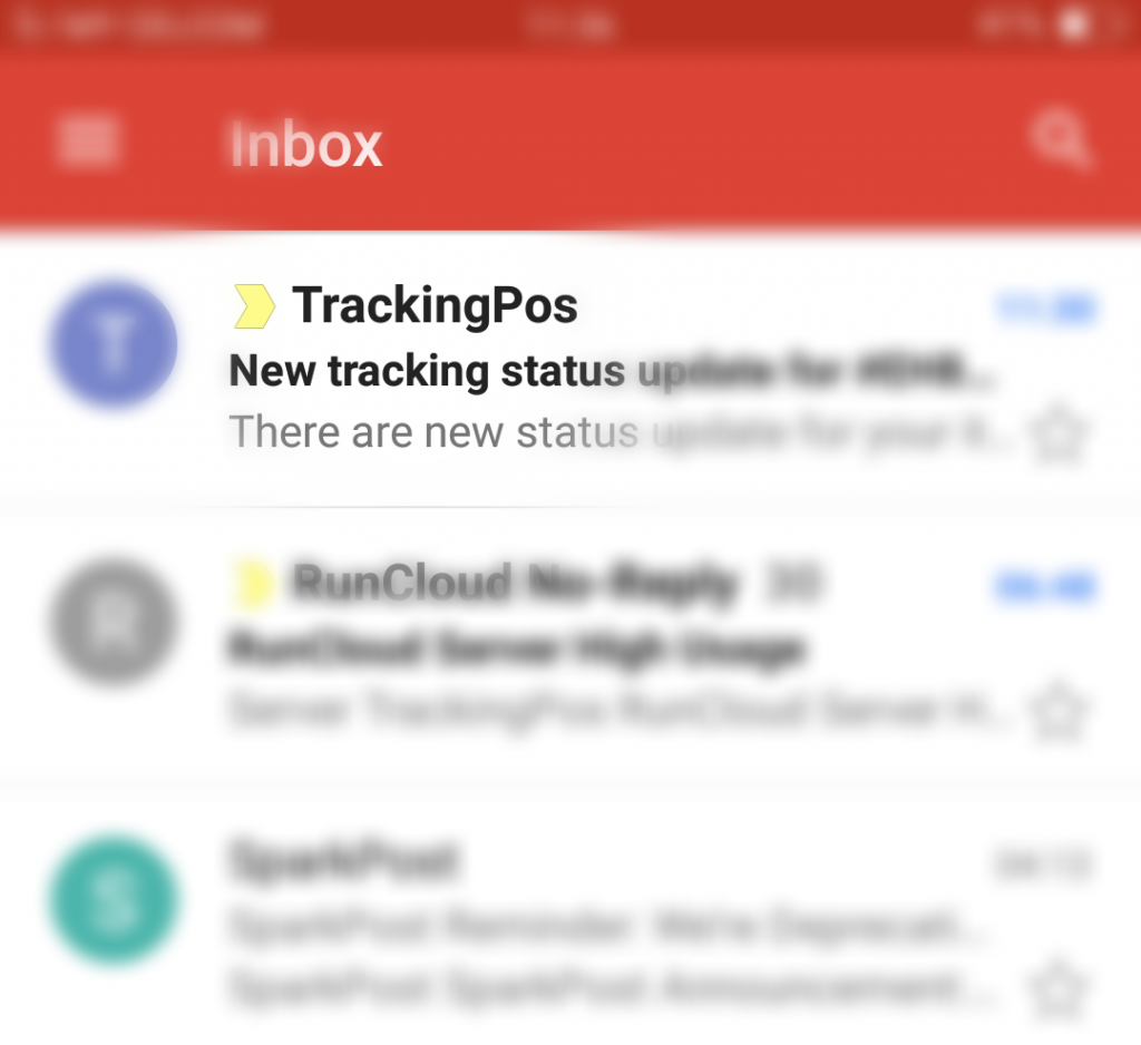 Trackingpos Live Notifications Tracker : Trace Pergerakan Parcel Secara ...