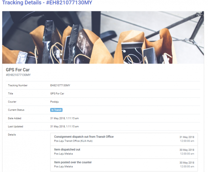 Trackingpos Live Notifications Tracker : Trace Pergerakan Parcel Secara ...