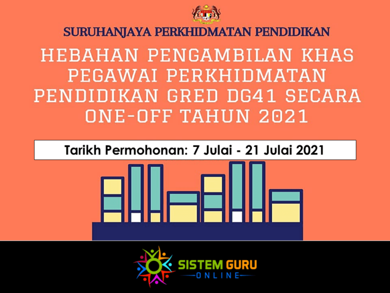 Hebahan Pengambilan Khas Pegawai Perkhidmatan Pendidikan Gred DG41 ...