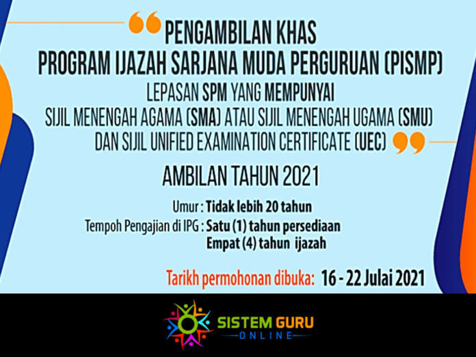 Official Pengambilan Khas Program Ijazah Sarjana Muda Perguruan Lepasan ...