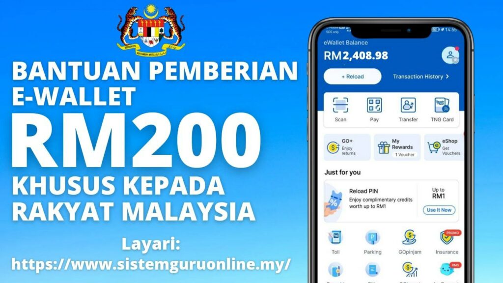 Terkini :Bantuan Pemberian E-Wallet RM200 | Khusus Kepada Rakyat Malaysia