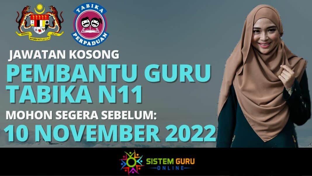 Jawatan Kosong Penolong Guru Tadika Di Jabatan Perpaduan Negara Dan ...