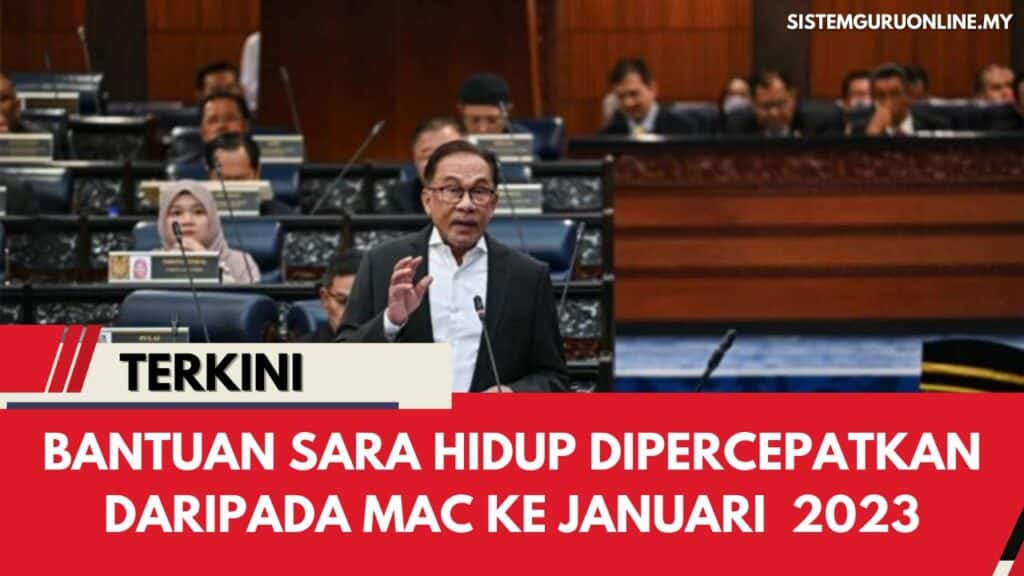 Official Bantuan Sara Hidup Dipercepatkan Daripada Mac Ke Januari ...