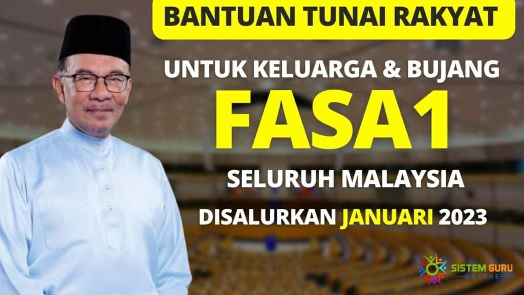 Bantuan Tunai Rakyat Fasa 1 Untuk Keluarga & Bujang Seluruh Malaysia ...