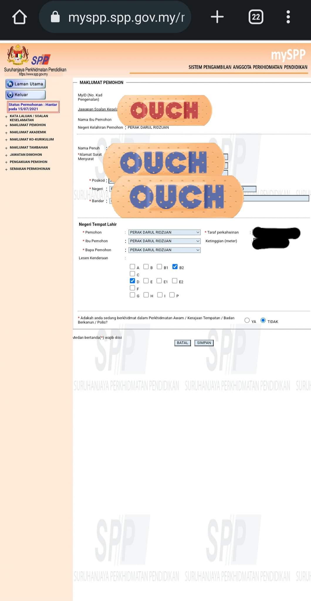 Cara Mohon Guru SPP Pegawai Perkhidmatan Pendidikan Dg41 Wow Official