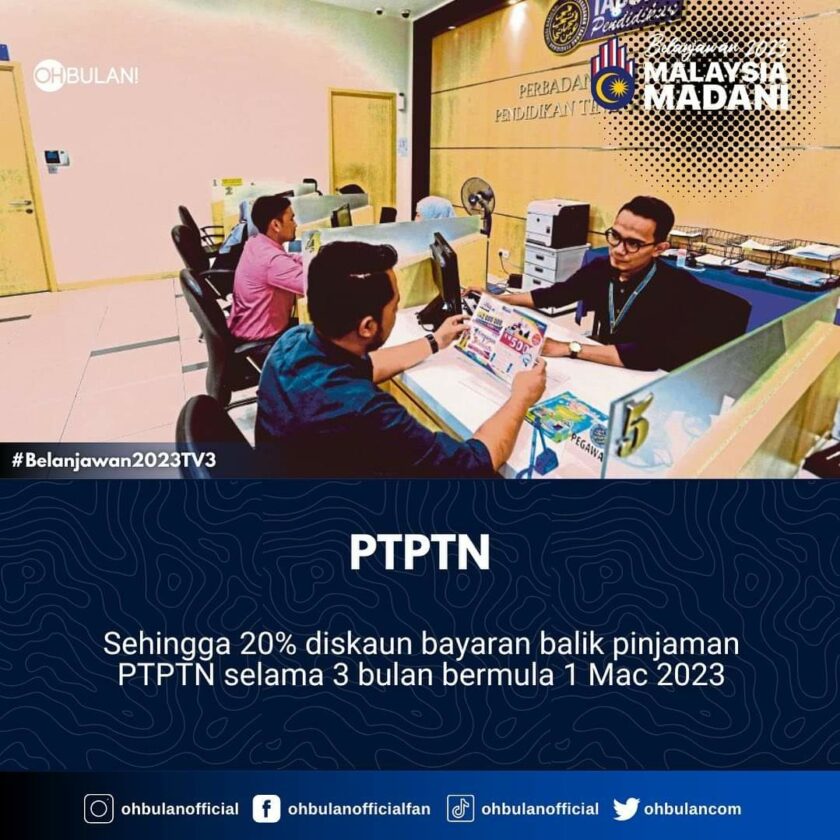 [Rasmi] Potongan Pinjaman PTPTN Diberikan Potongan Di Belanjawan 2023 | Amazing