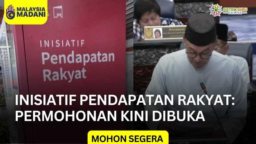 Inisiatif Pendapatan Rakyat (IPR) : Cara Permohonan & Semakan