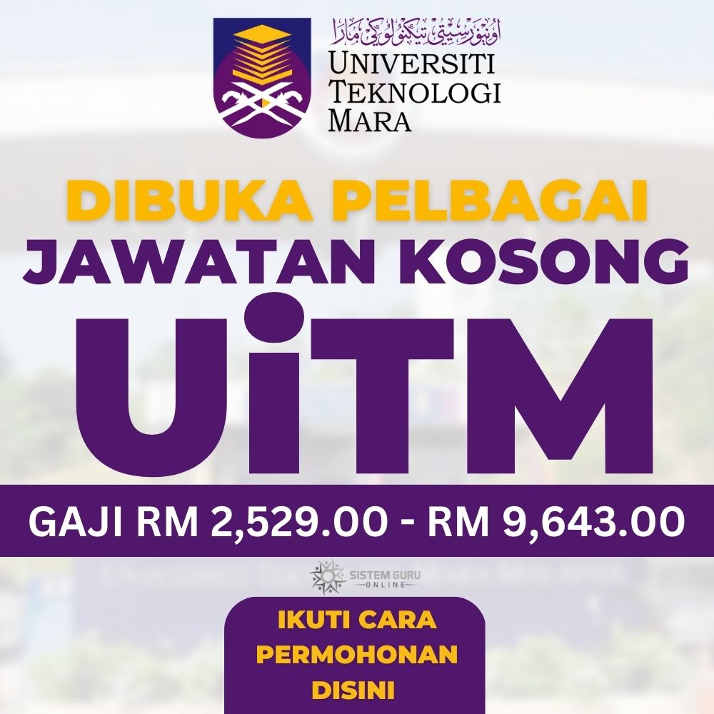 Kekosongan Banyak Jawatan Kosong UiTM Bagi Mac 2023