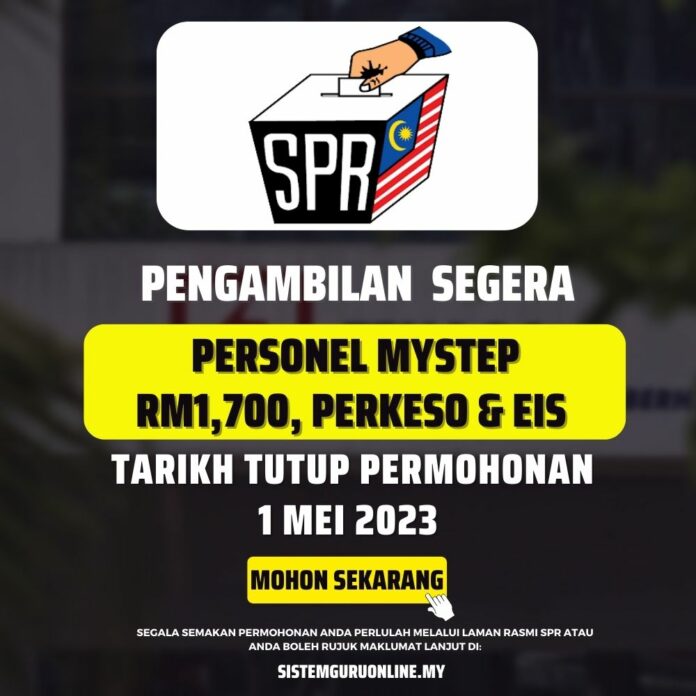 Jawatan Kosong Suruhanjaya Pilihan Raya (SPR) April 2023
