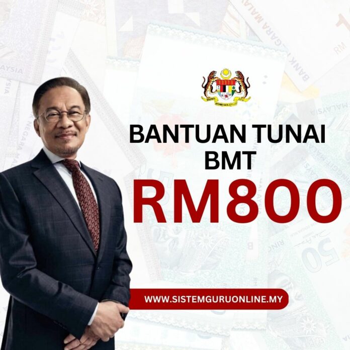 Bantuan Tunai BMT RM800 Dibayar Selama 4 Bulan