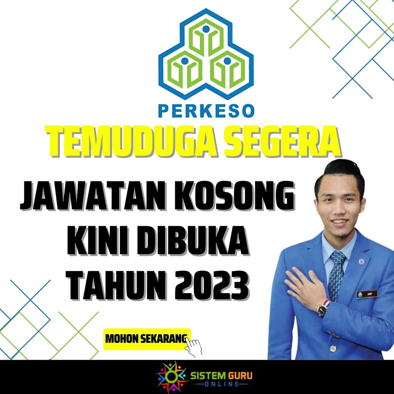 Temuduga Jawatan Kosong Di Perkeso Tahun 2023 Kini Dibuka