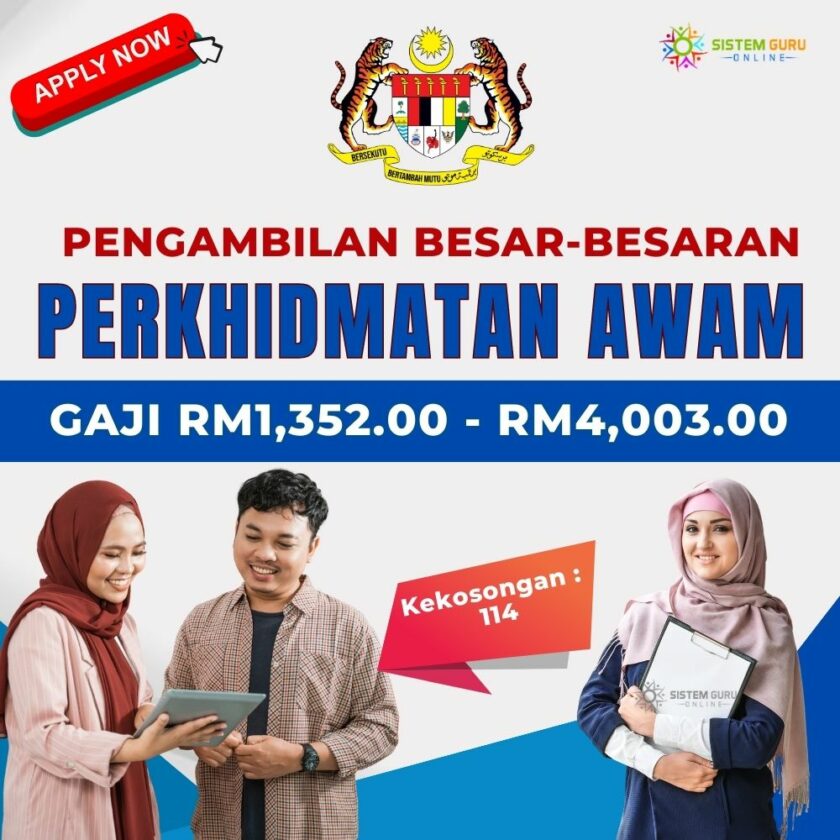 Pengambilan Besar-besaran Jawatan Perkhidmatan Awam