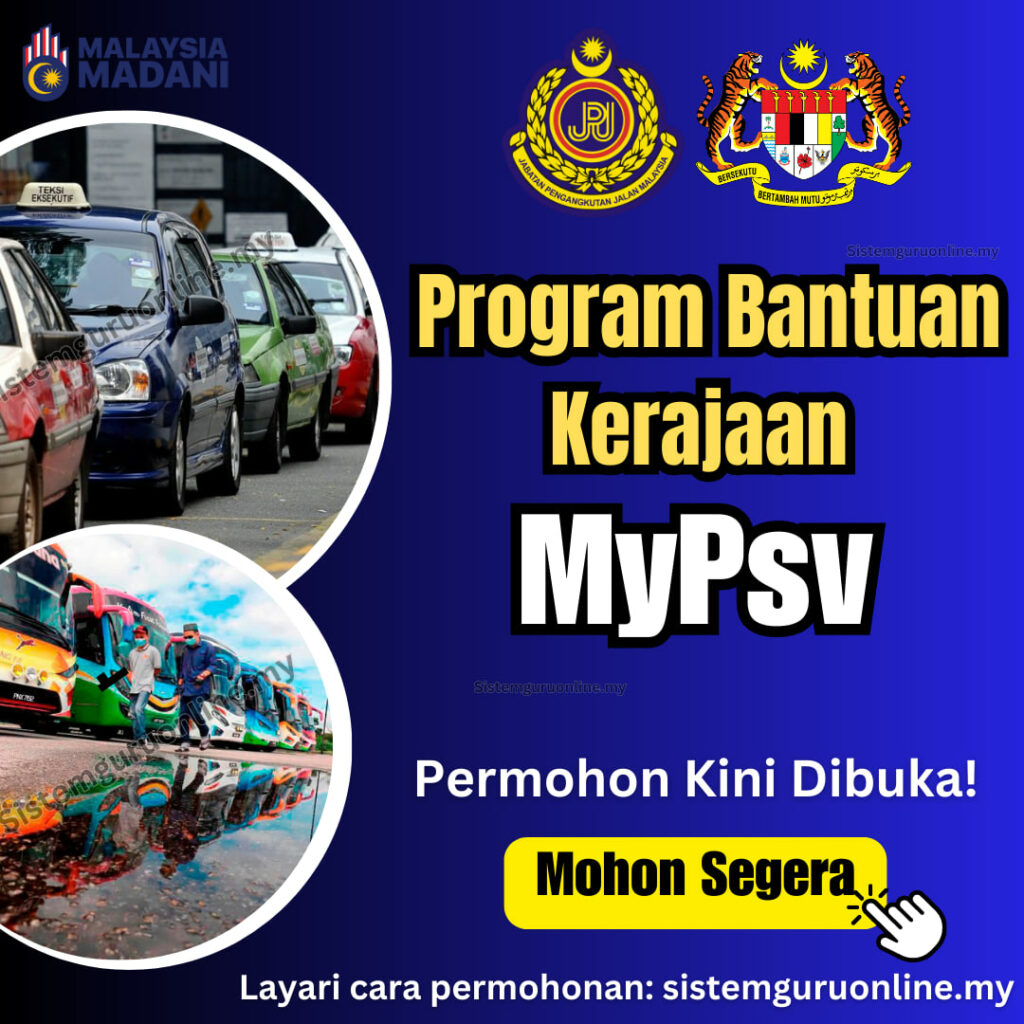 Bantuan MyPSV Untuk Semua Berkelayakan 2023