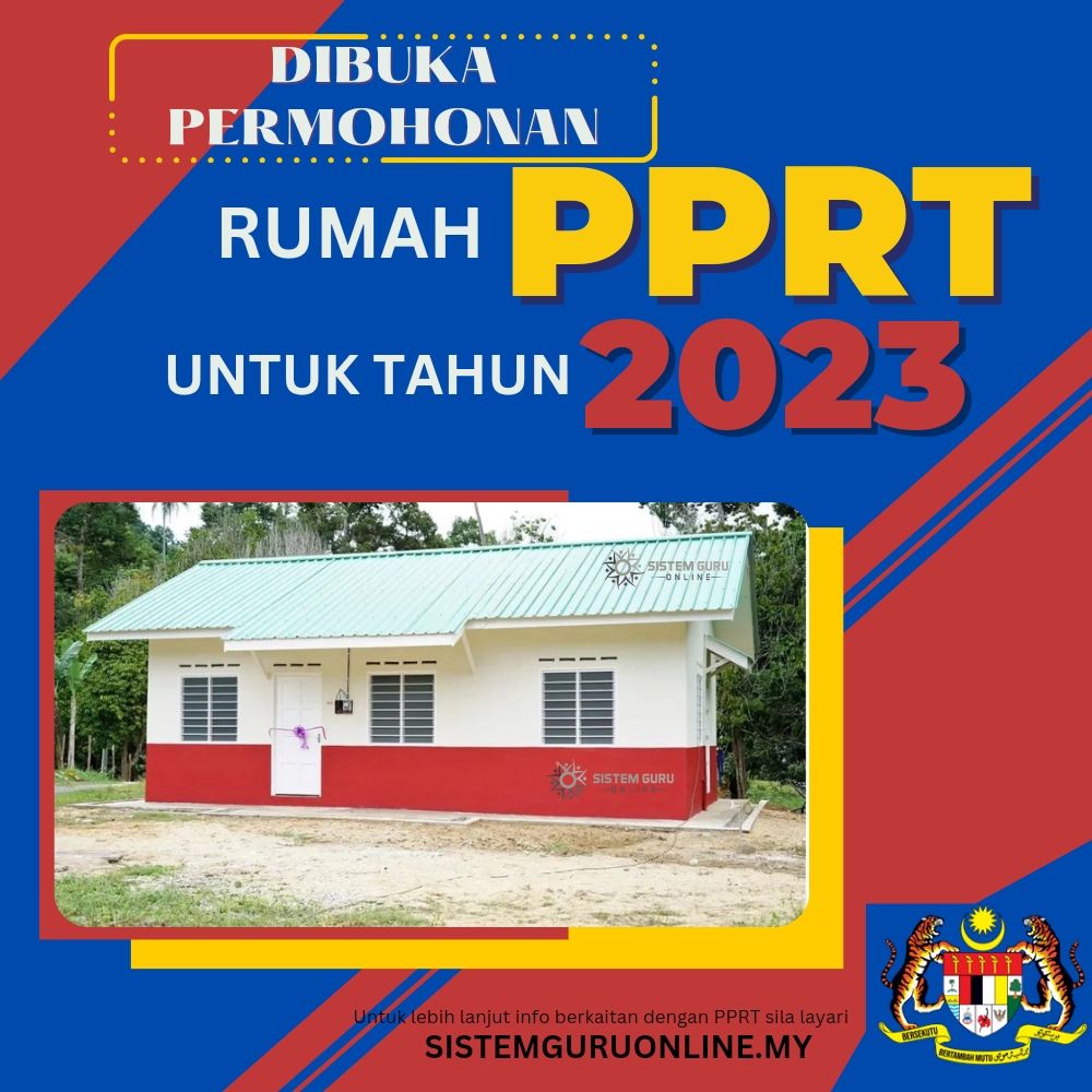 PPRT : Cara Permohonan Online Bagi Rumah PPRT 2023