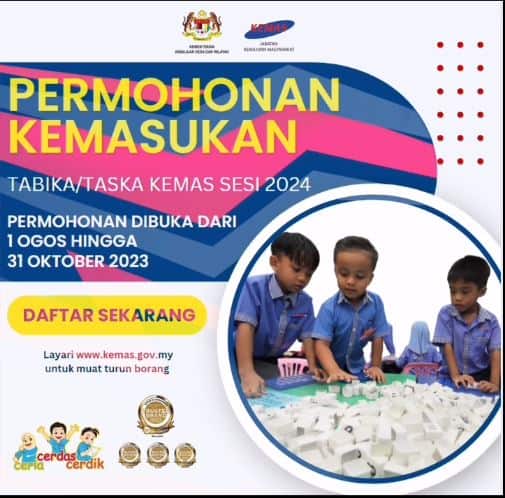 Official Pendaftaran TABIKA KEMAS Sesi 2024 / 2025
