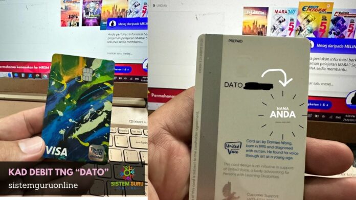 15 Langkah Untuk Dapatkan Kad Visa Debit Touch N Go (TNG) Dengan Title ...