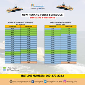 Jadual Feri Pulau Pinang : Panduan Dan Cara Beli Tiket Feri Pulau Pinang Online