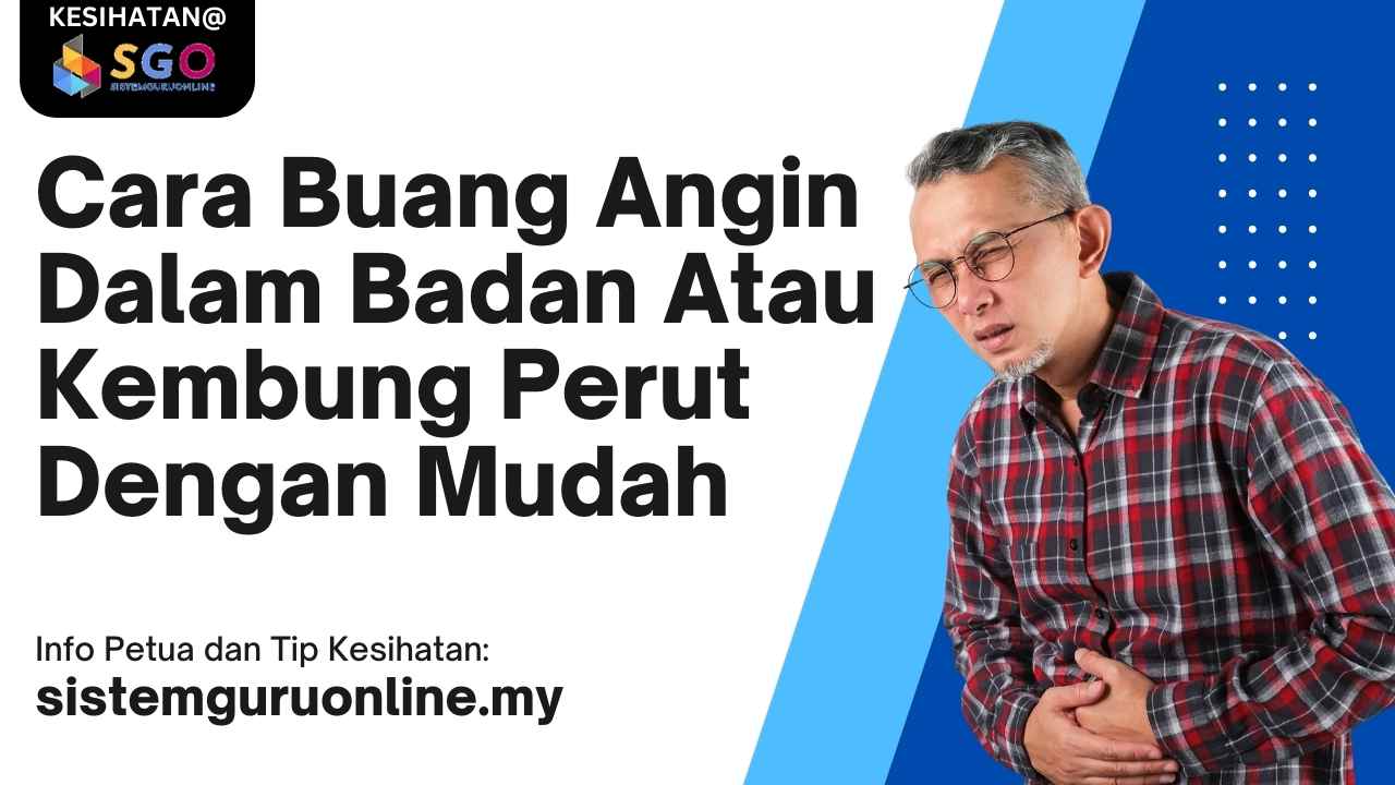 Cara Buang Angin Dalam Badan Atau Kembung Perut Dengan 4 Cara Mudah