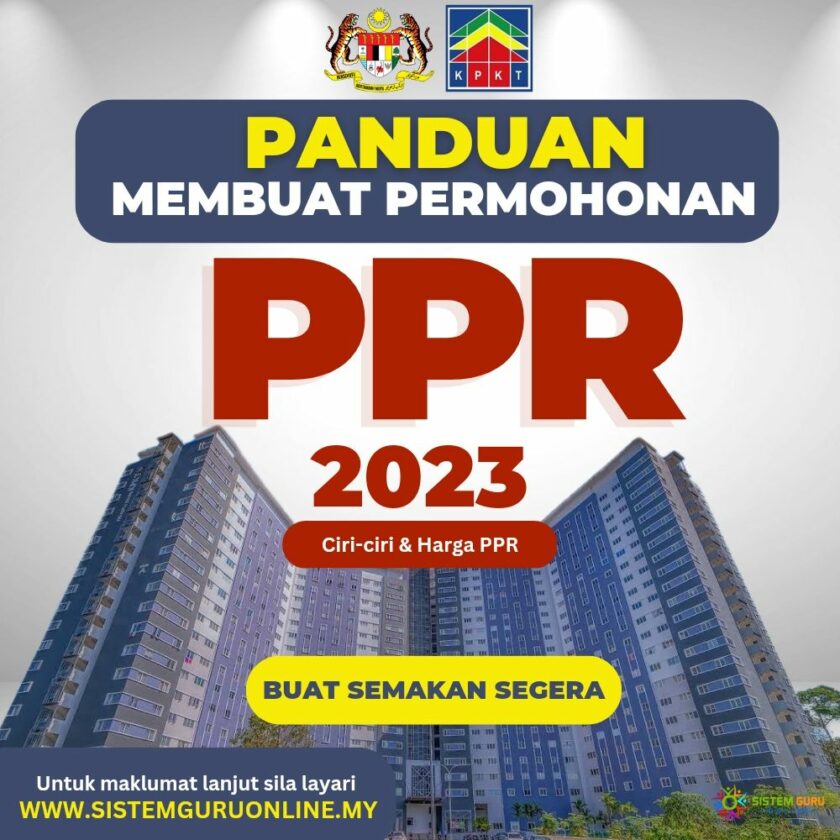 Panduan Membuat Permohonan PPR 2023 | Ciri-ciri Dan Harga PPR Dimiliki