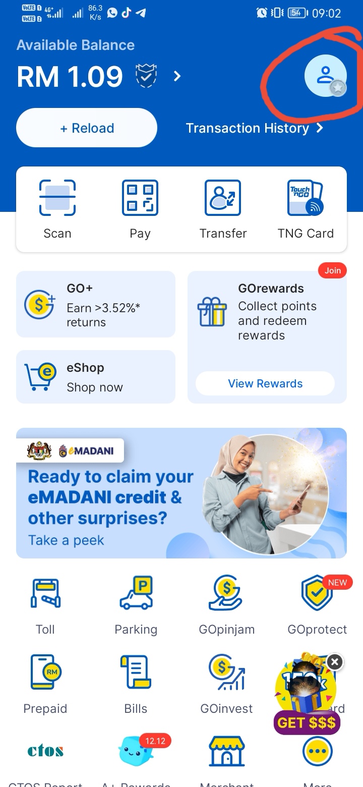Bantuan EMadani : Tebus Kredit E-Wallet RM100 Bermula 4 Disember 2023