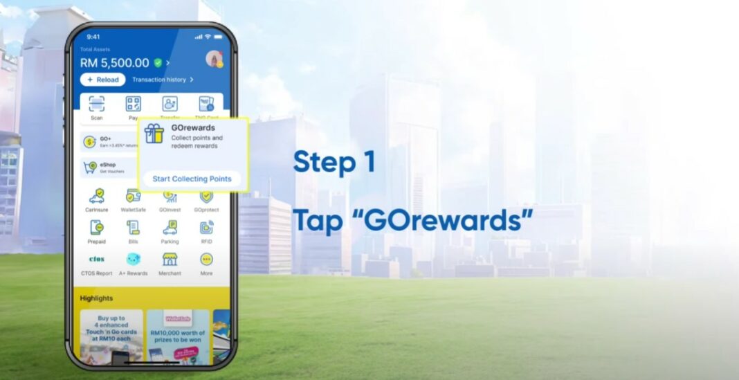 Go Reward Touch N Go : Penerangan, Tutorial Dan Cara Claim