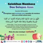 Doa Selepas Azan Serta 7 Perkara Sunat