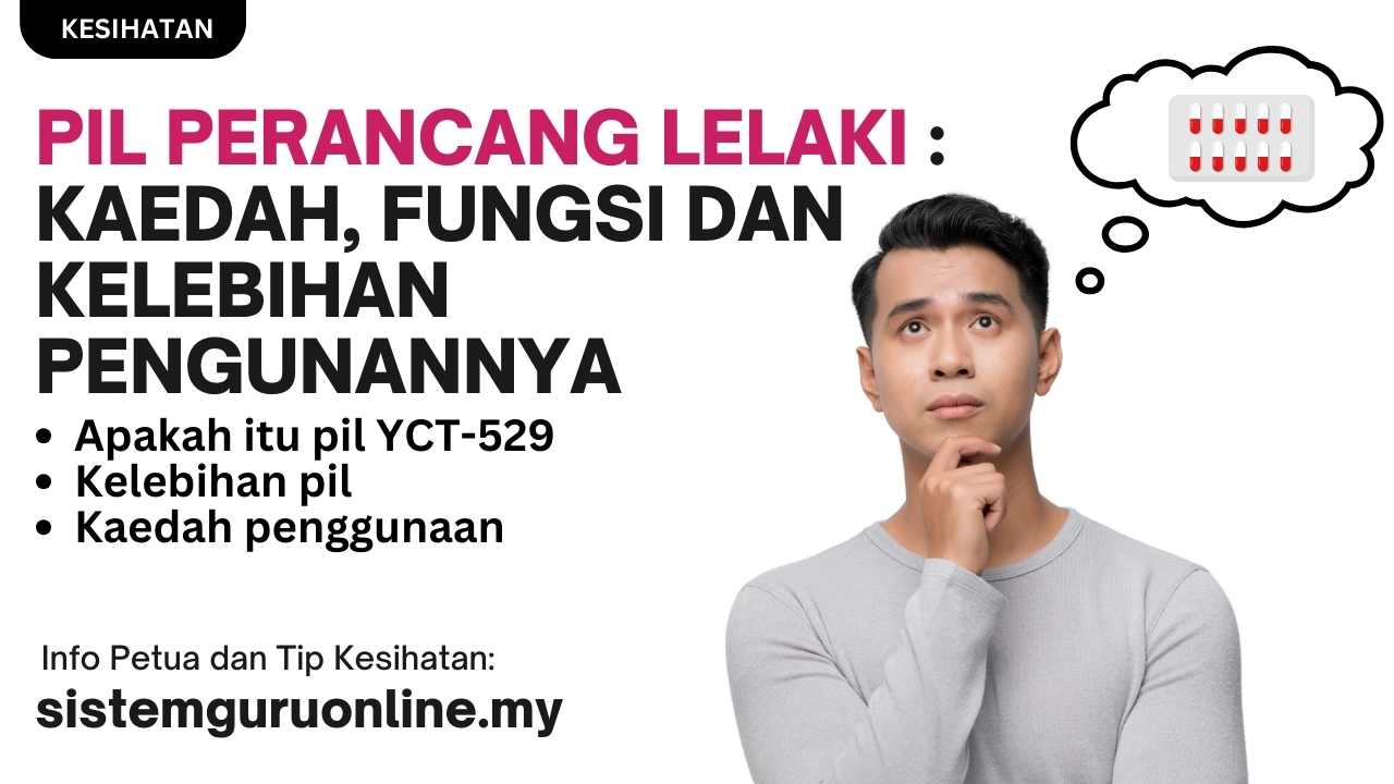 Kelebihan Pil Perancang Lelaki Serta Cara Penggunaannya
