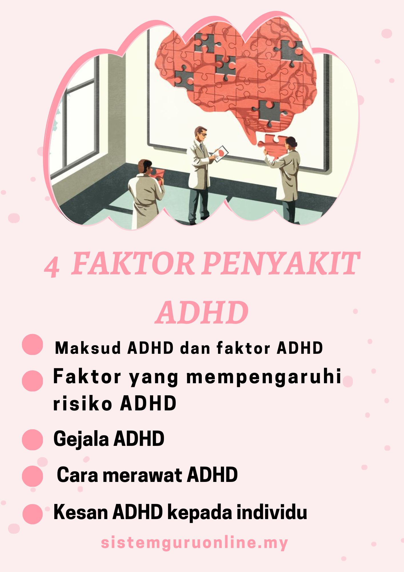 4 Faktor Penyakit ADHD Yang Perlu Anda Ketahui