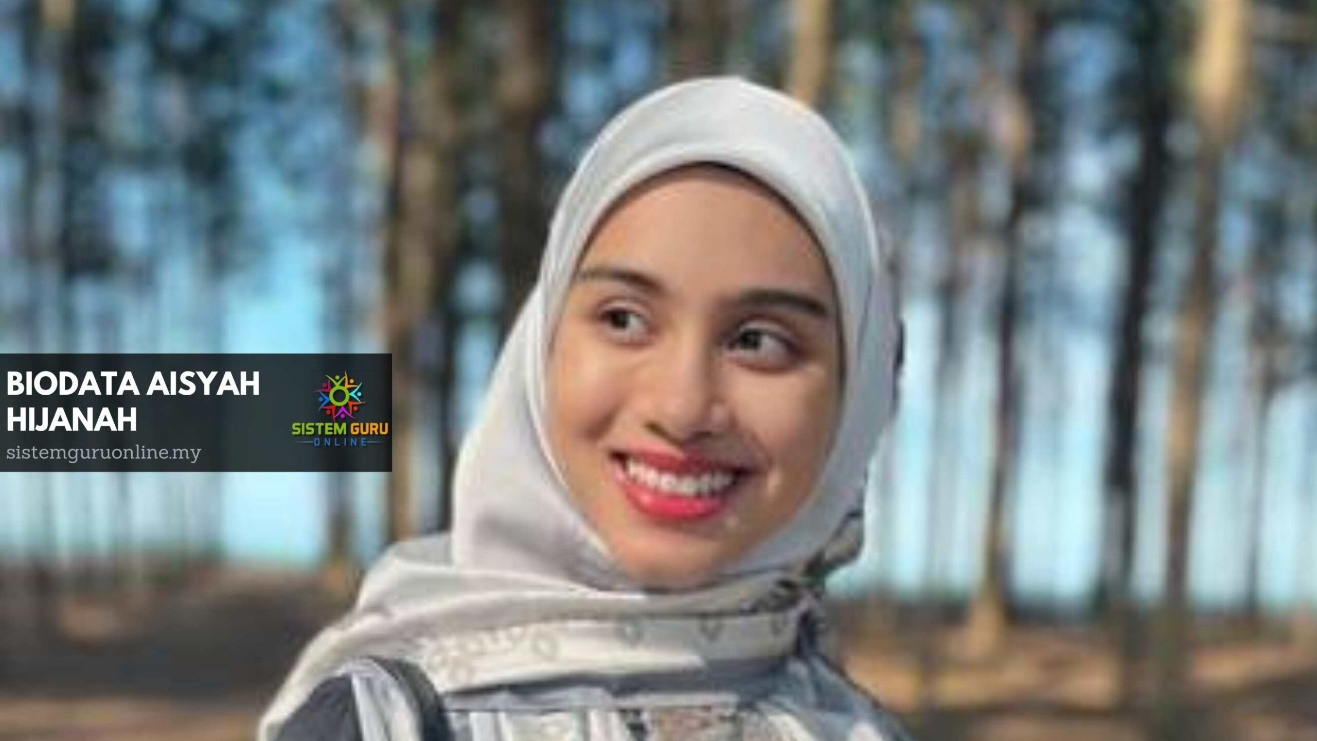 Biodata Aisyah Hijanah - Isteri Alif Teega, Penulis Buku Dan Usahawan