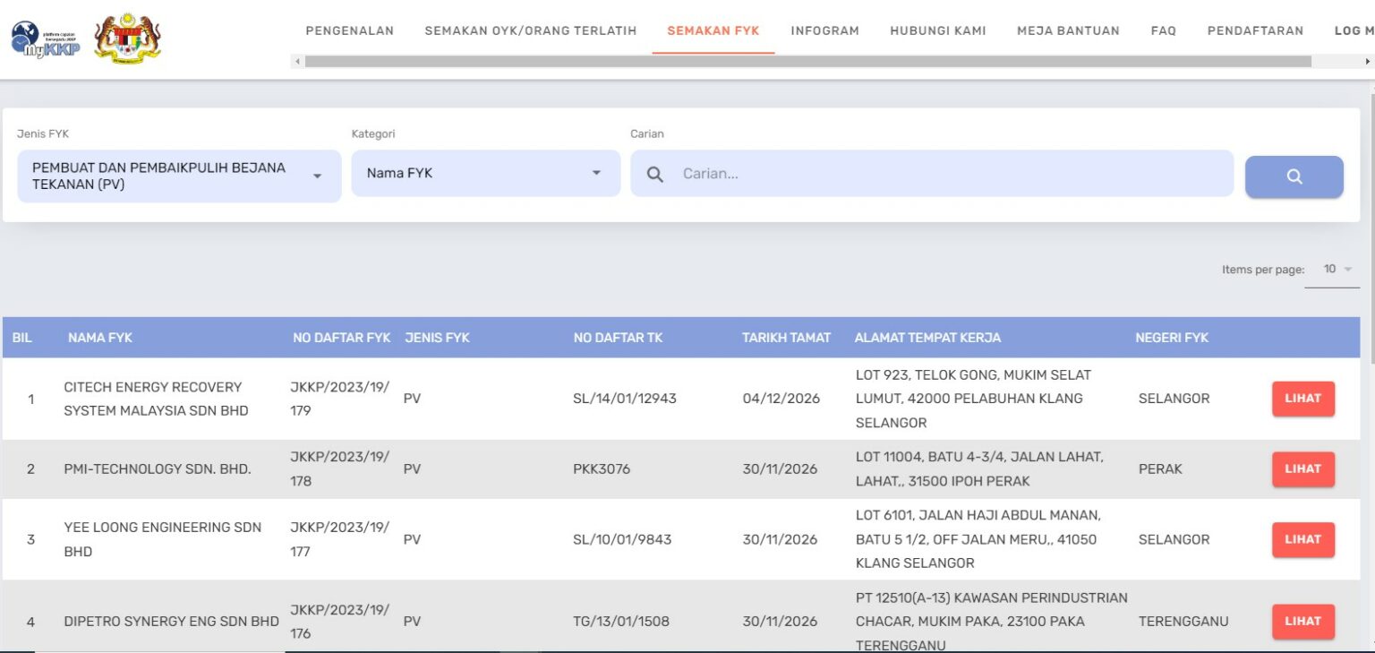 Login MyKKP : Daftar, Semakan OYK Dan FYK Serta Panduan Guna Sistem ...