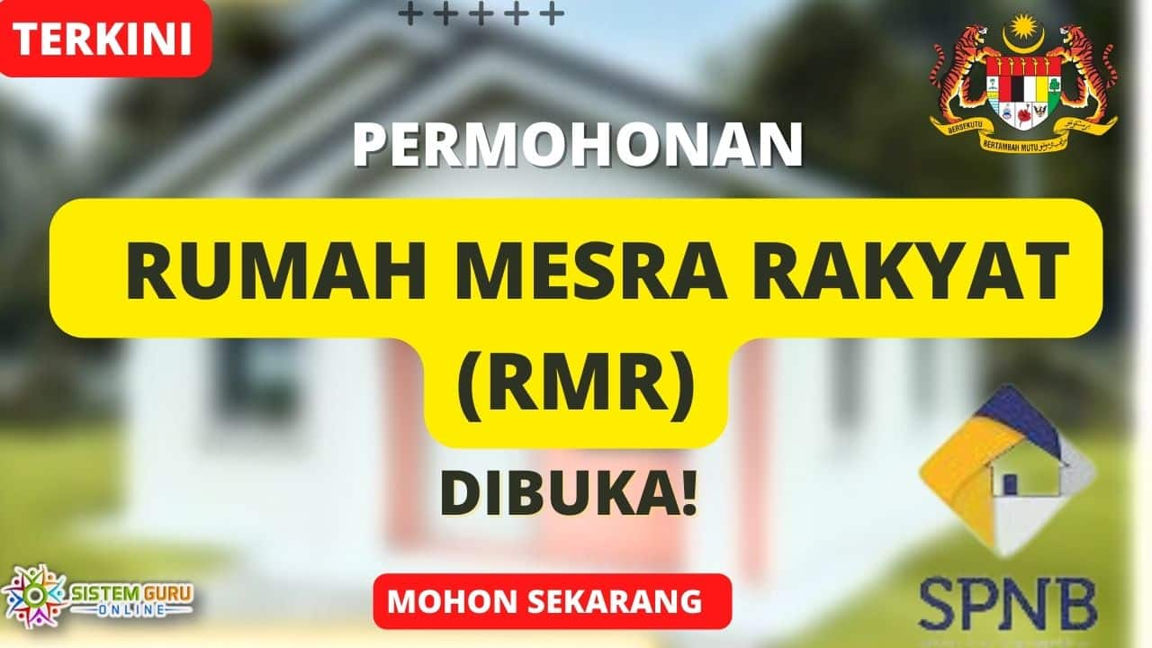 Permohonan Rumah Mesra Rakyat (RMR) Dibuka! Mohon Sekarang