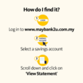 2 Cara Dapatkan Bank Statement Maybank Online Dengan Mudah Dan Pantas