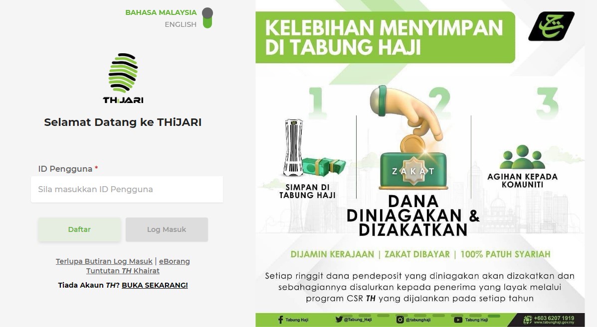 Rayuan Haji 2024 : Daftar, Kelayakan Dan Cara Mohon Melalui Thijari