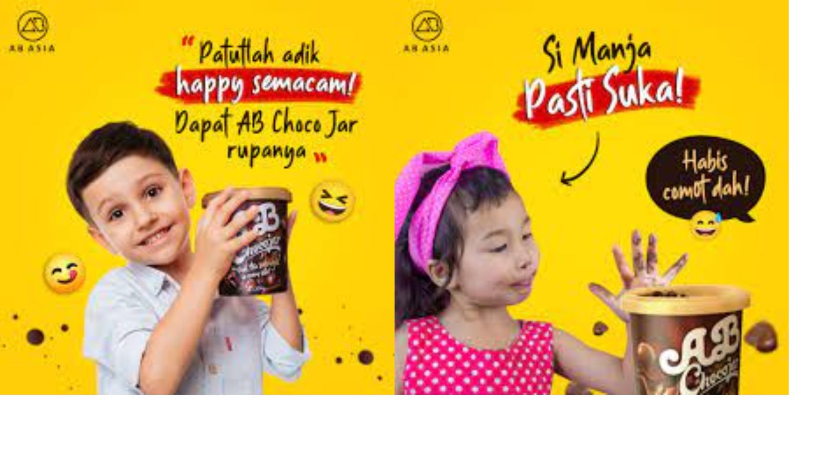 Produk AB Bites: Choco Jar Dengan 2 Perisa White Chocolate & Dark ...