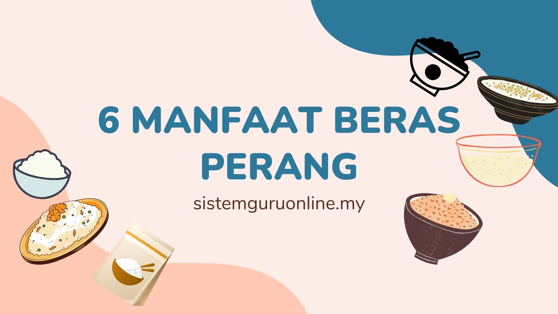 6 Khasiat Beras Perang Untuk Kesihatan