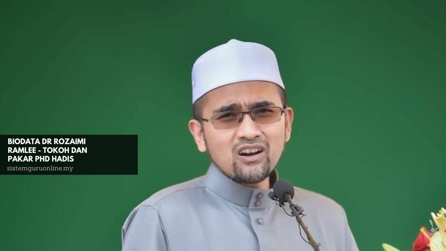 Biodata Dr Rozaimi Ramle - Tokoh Dan Pakar PHD Hadis