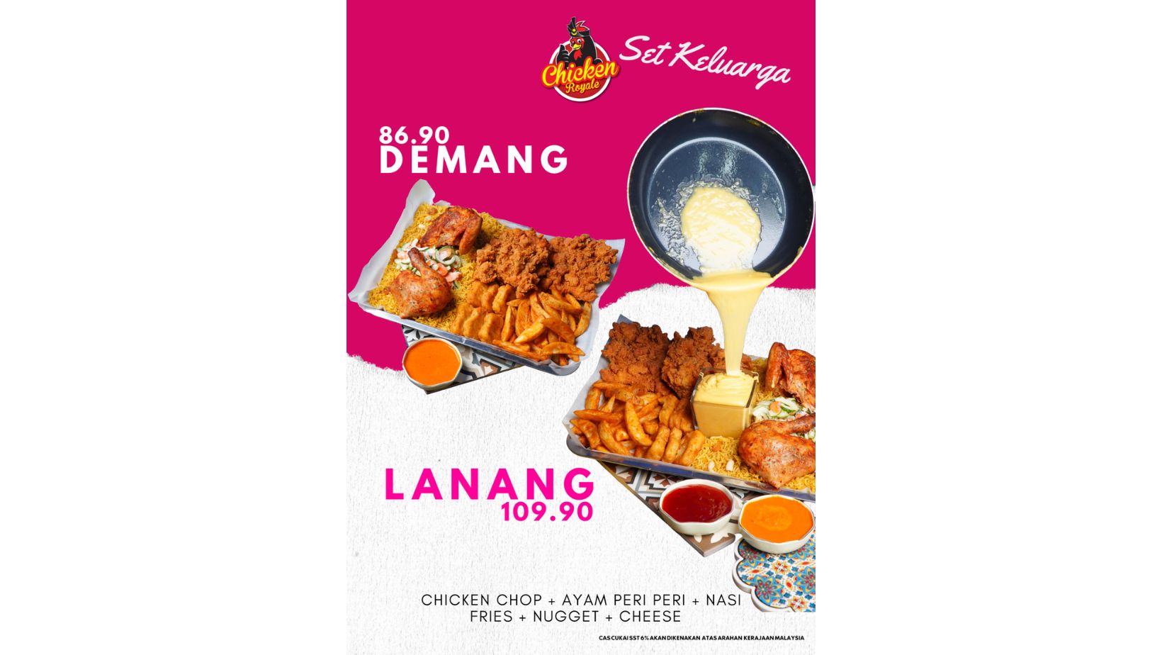 Chicken Royale: 16 Set Menu Makanan Popular Di Chicken Royale