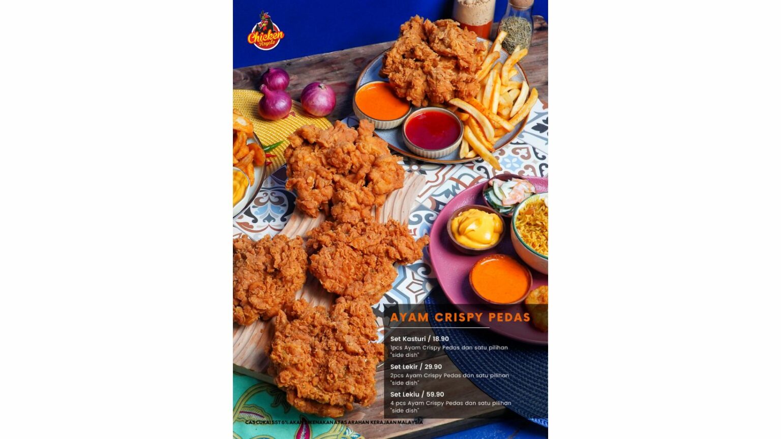 Chicken Royale: 16 Set Menu Makanan Popular Di Chicken Royale