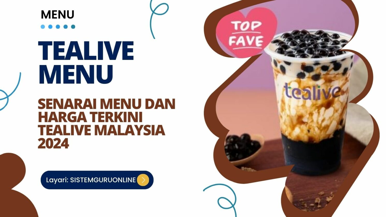 Tealive Menu: Senarai Menu Dan Harga Terkini Tealive Malaysia 2024