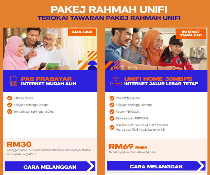 Pakej Unifi 2024 Dan Senarai Harga Plan Internet Terbaru