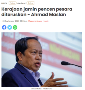 Jadual Tarikh Bayaran Pencen 2024 Rasmi Oleh JPA