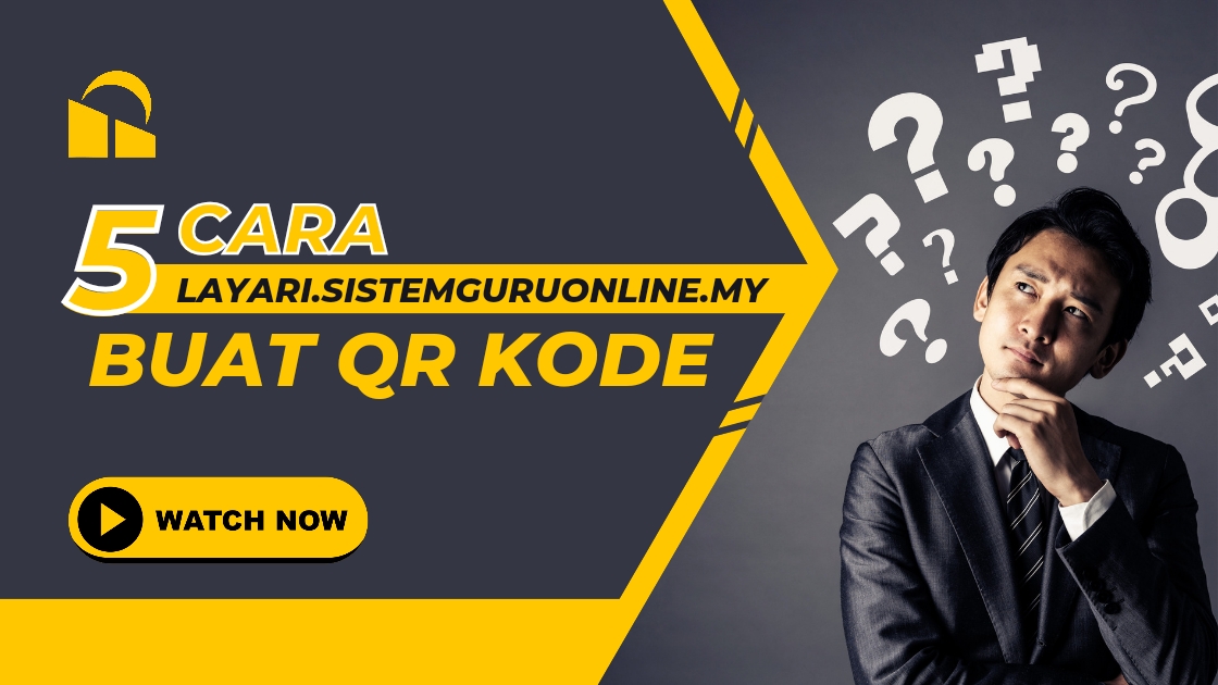 Cara Buat Qr Code, Kehadiran, Lokasi Dan Bank Islam
