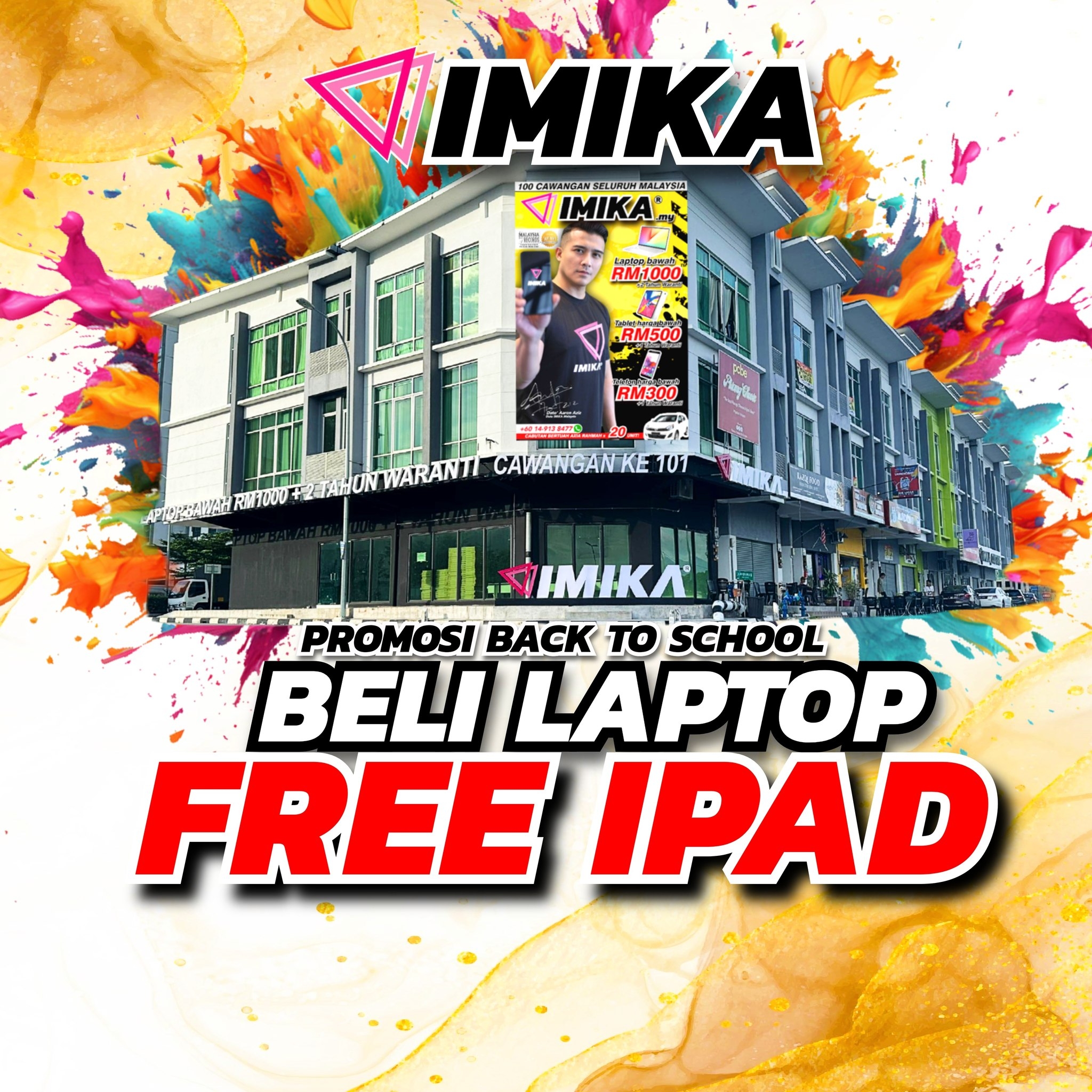 Tawaran Ipad Percuma Seluruh Malaysia Daripada IMIKA
