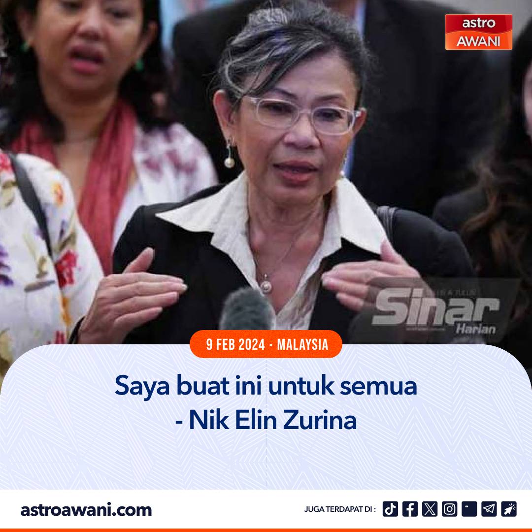 Biodata Puan Nik Elin Zurina - Seorang Peguam