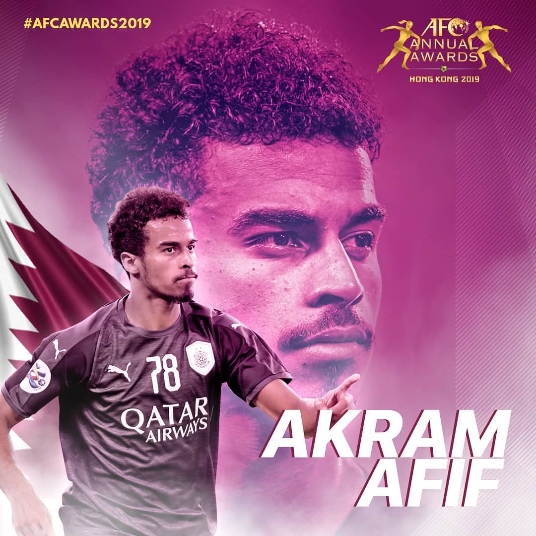Biodata Akram Afif - Pemain Kebangsaan Qatar